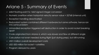 Software Disasters | PPTX | Operating Systems | Computer Software and ...