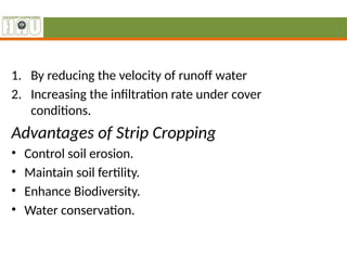 Strip cropping ppt …pptx soil water engineering | PPTX
