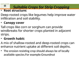 Strip cropping ppt …pptx soil water engineering | PPTX