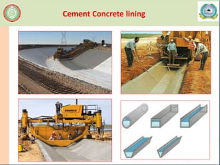 Swe l-8-earthen channels and under ground pipe line | PPTX