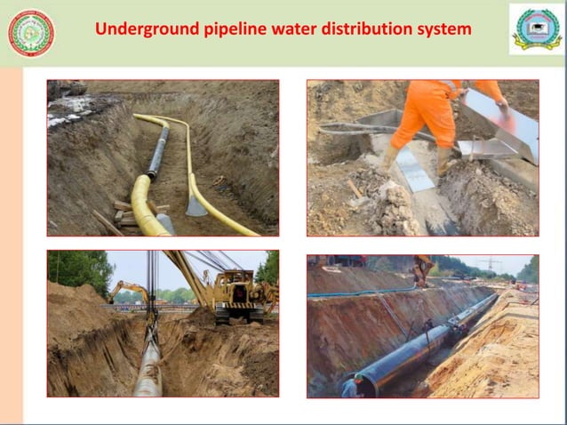Swe l-8-earthen channels and under ground pipe line | PPTX