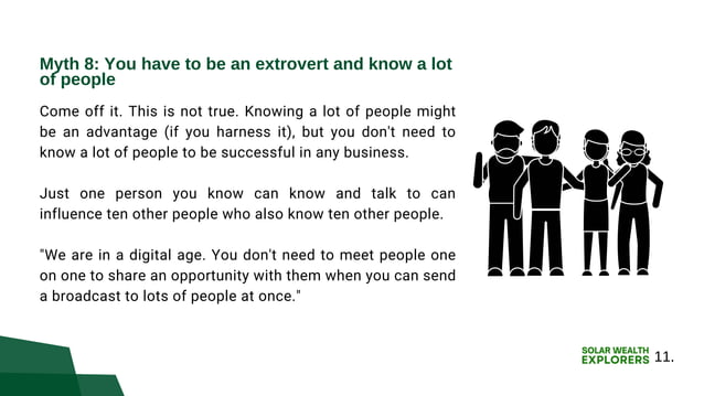 Network marketing misconceptions. | PPT