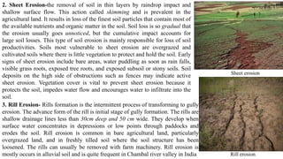Basics of Soil and water conservation engineering | PDF