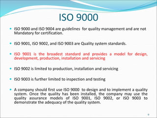 SWE 333 - ISQM ISO 9000-3.ppt