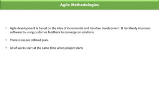 agile vs. traditional methodologies | PPTX