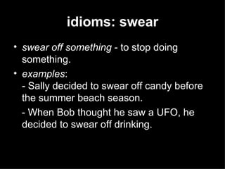 Swearing is good for you | PPT