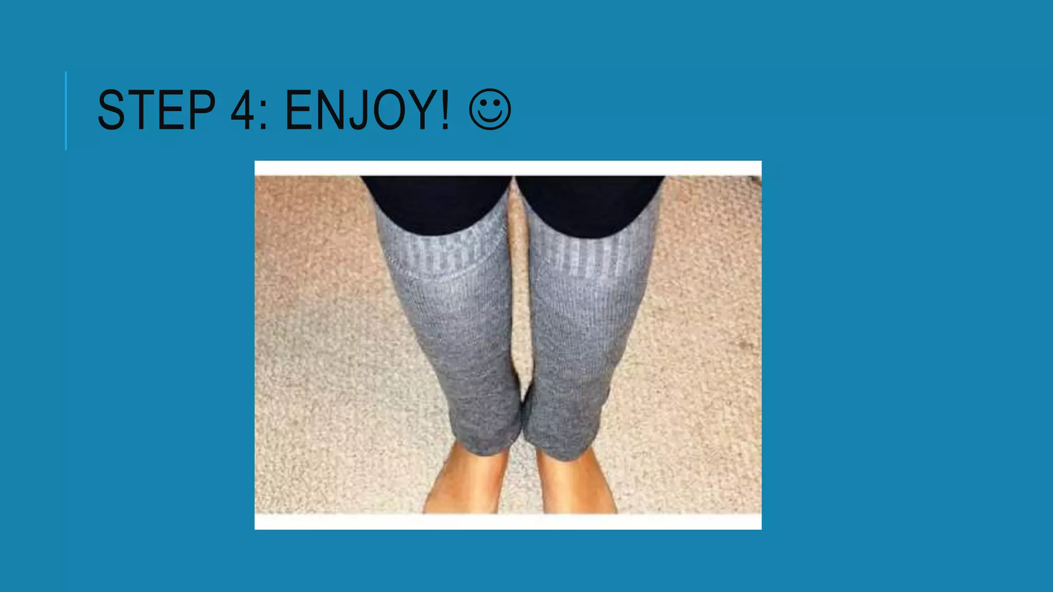 Sweater leg warmers | PPTX | Women\'s Outerwear | Women\'s Clothing