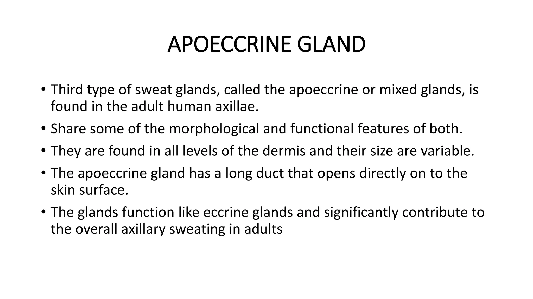 DISORDERS OF SWEAT GLANDS | PPTX