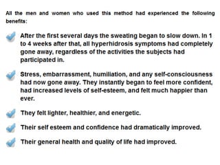 Sweat miracle | PPTX