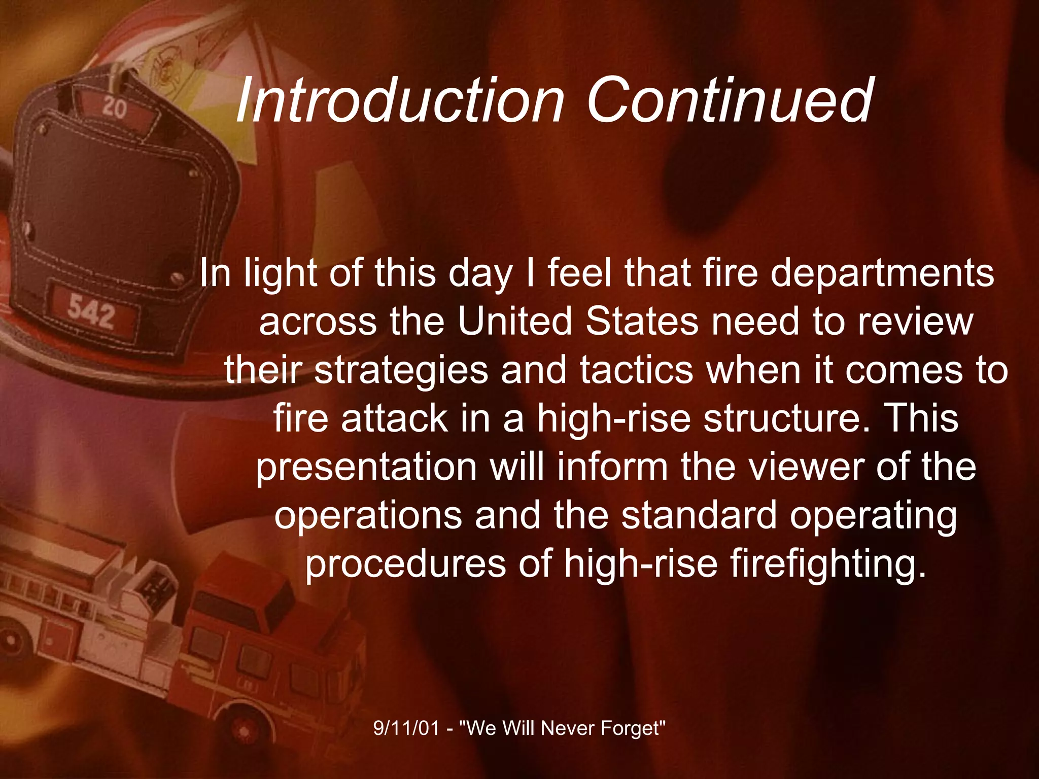 High-Rise Firefighting | PPT