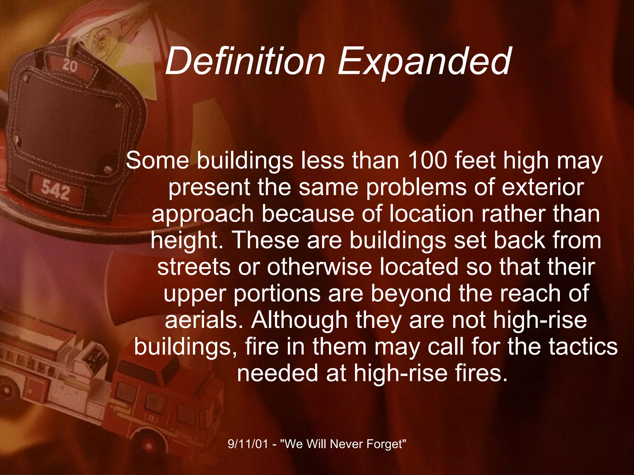 High-Rise Firefighting | PPT