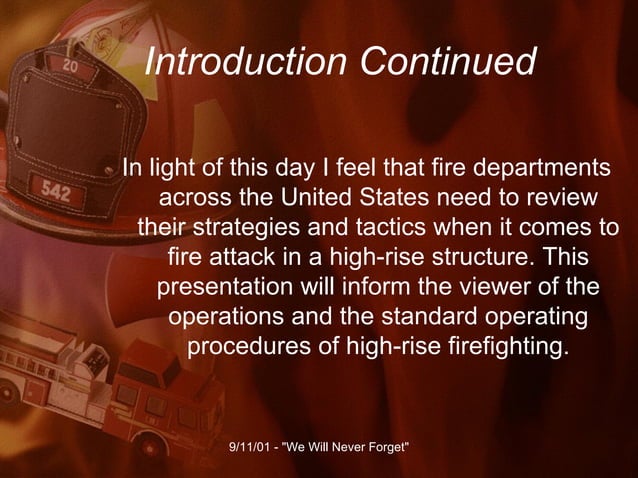 High-Rise Firefighting | PPT
