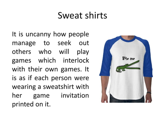 Sweat shirts | PPT