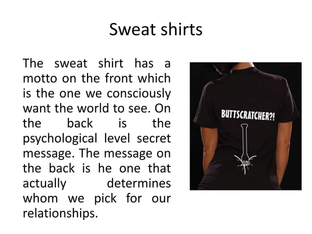 Sweat shirts | PPT