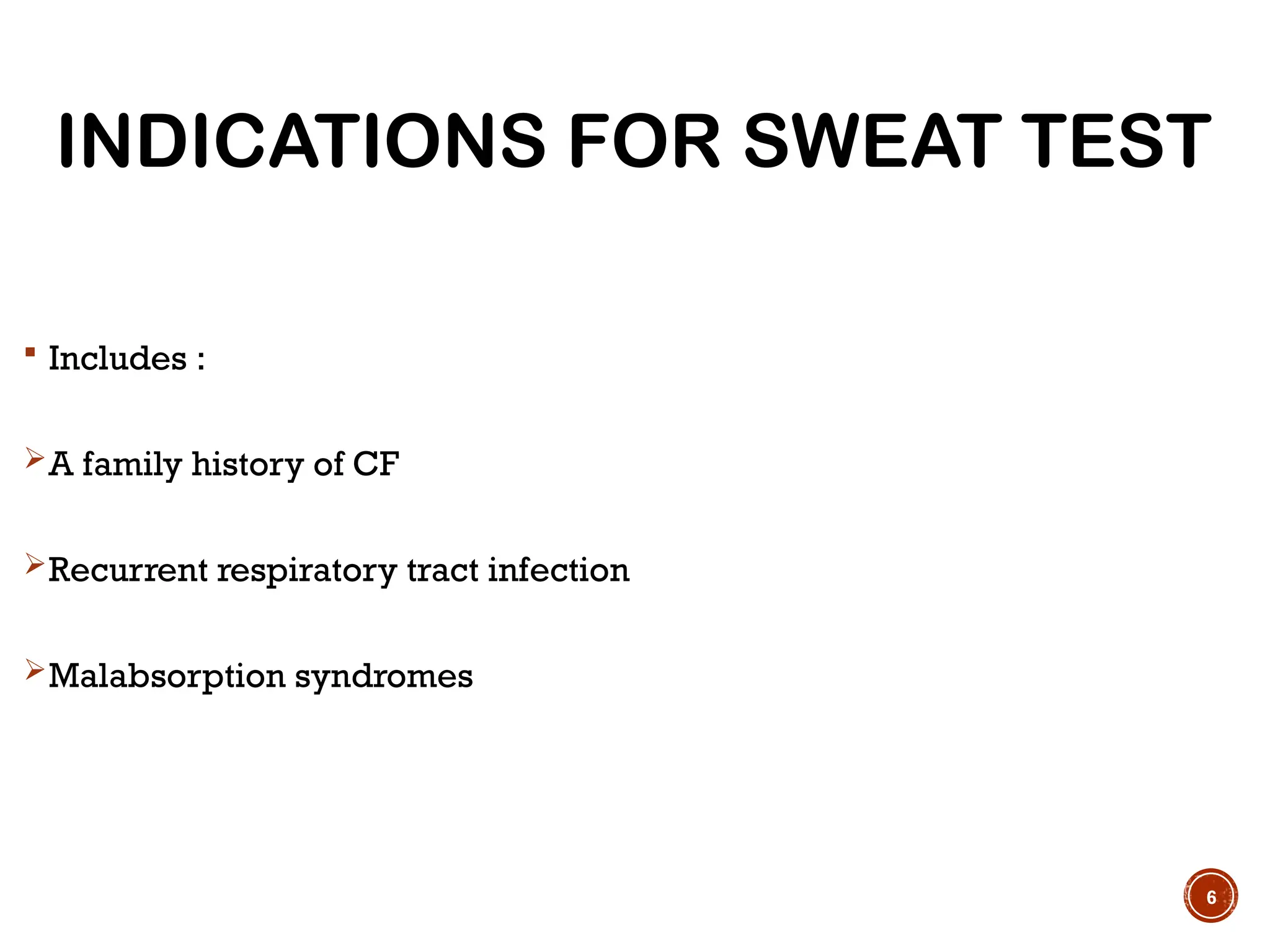 Sweat Test : A Diagnostic Tool for Cystic Fibrosis | PPT