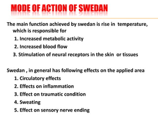 Swedan karma as pradhan karma its correlation with Thermotherapy | PPT