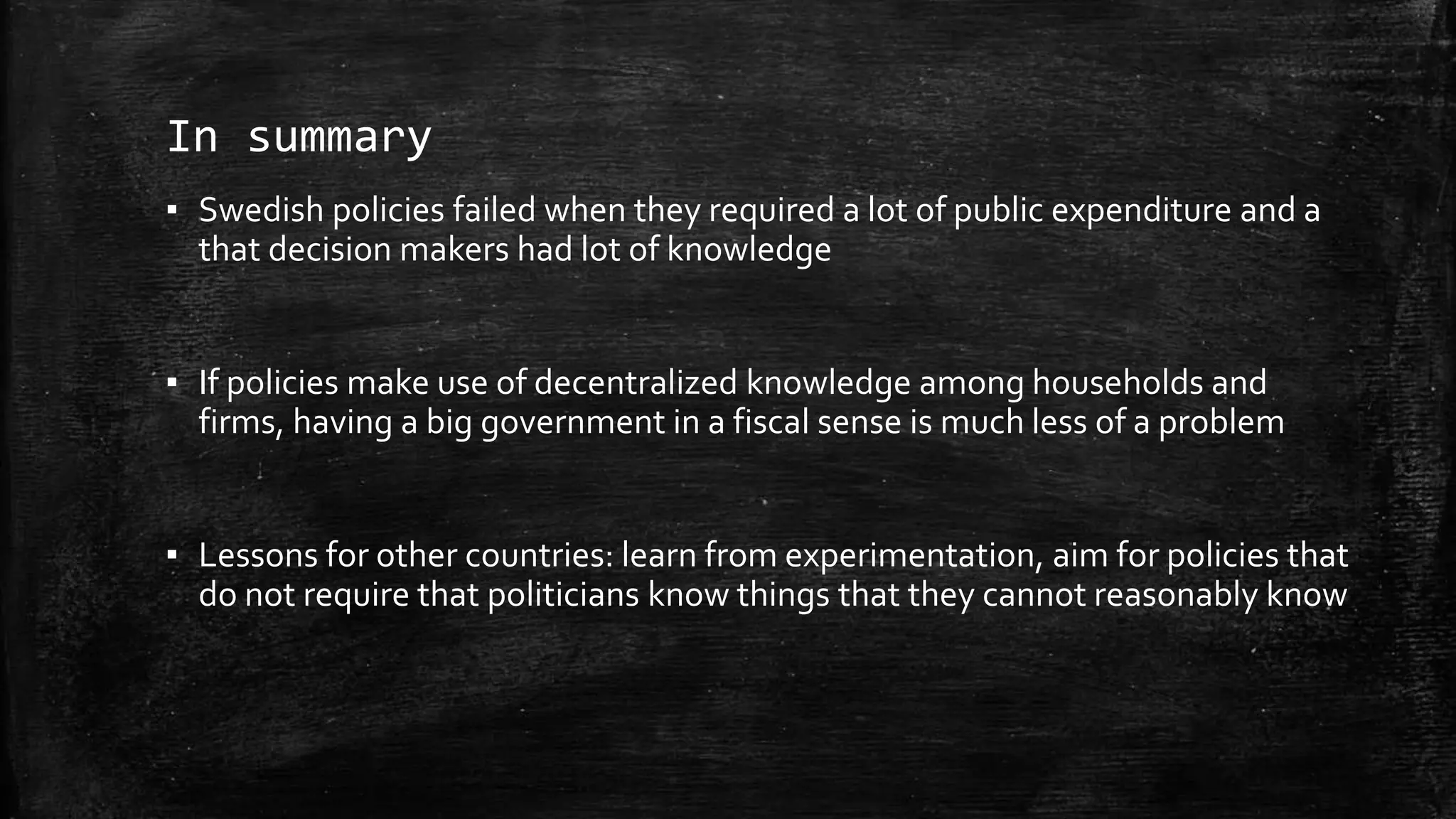 Hayekian welfare states and viking economics | PPT