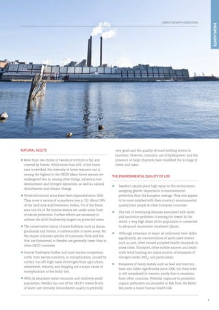 Highlights of the Environmental performance review of Sweden | PDF