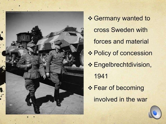 Sweden's neutrality during WW2 | PPT