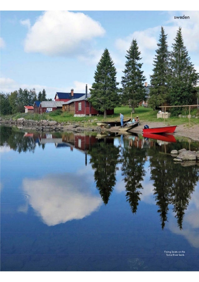 Sweden the arctic circle