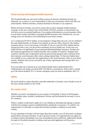 Swedish business culture guide - learn about Sweden | PDF