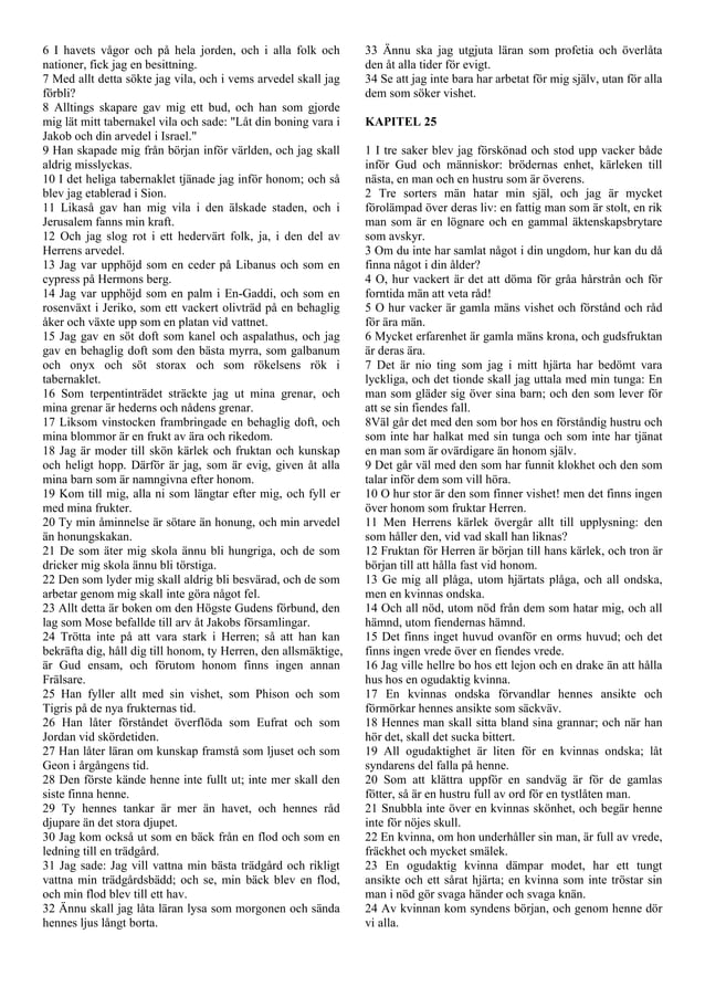 Swedish - Ecclesiasticus the Wisdom of Jesus the Son of Sirach.pdf