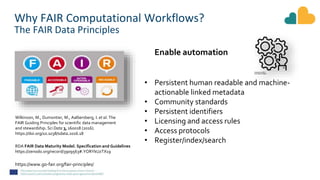 FAIR Computational Workflows | PPTX
