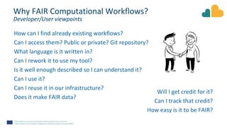 FAIR Computational Workflows | PPTX