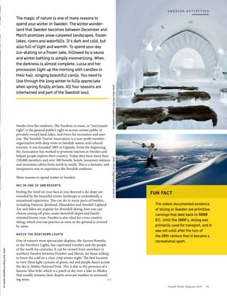 Swedish winter magazine 2019 | PDF