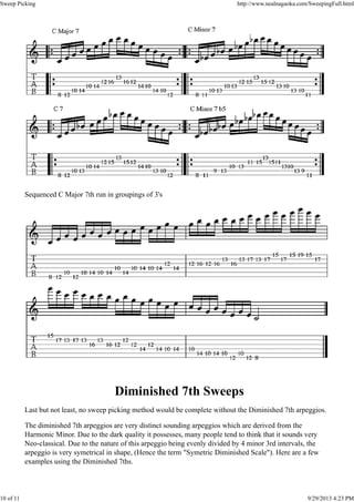 Sweep picking1 | PDF