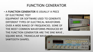 Sweep Frequency Generator | PPTX