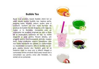 Bubble Tea - enjoy it here | PPT