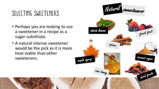 Sweeteners facts | PDF