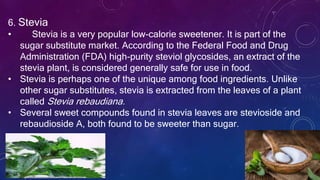 sweeteners.pptx