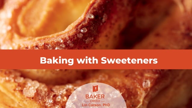 Baking with Sweeteners | PDF