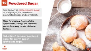 Baking with Sweeteners | PDF
