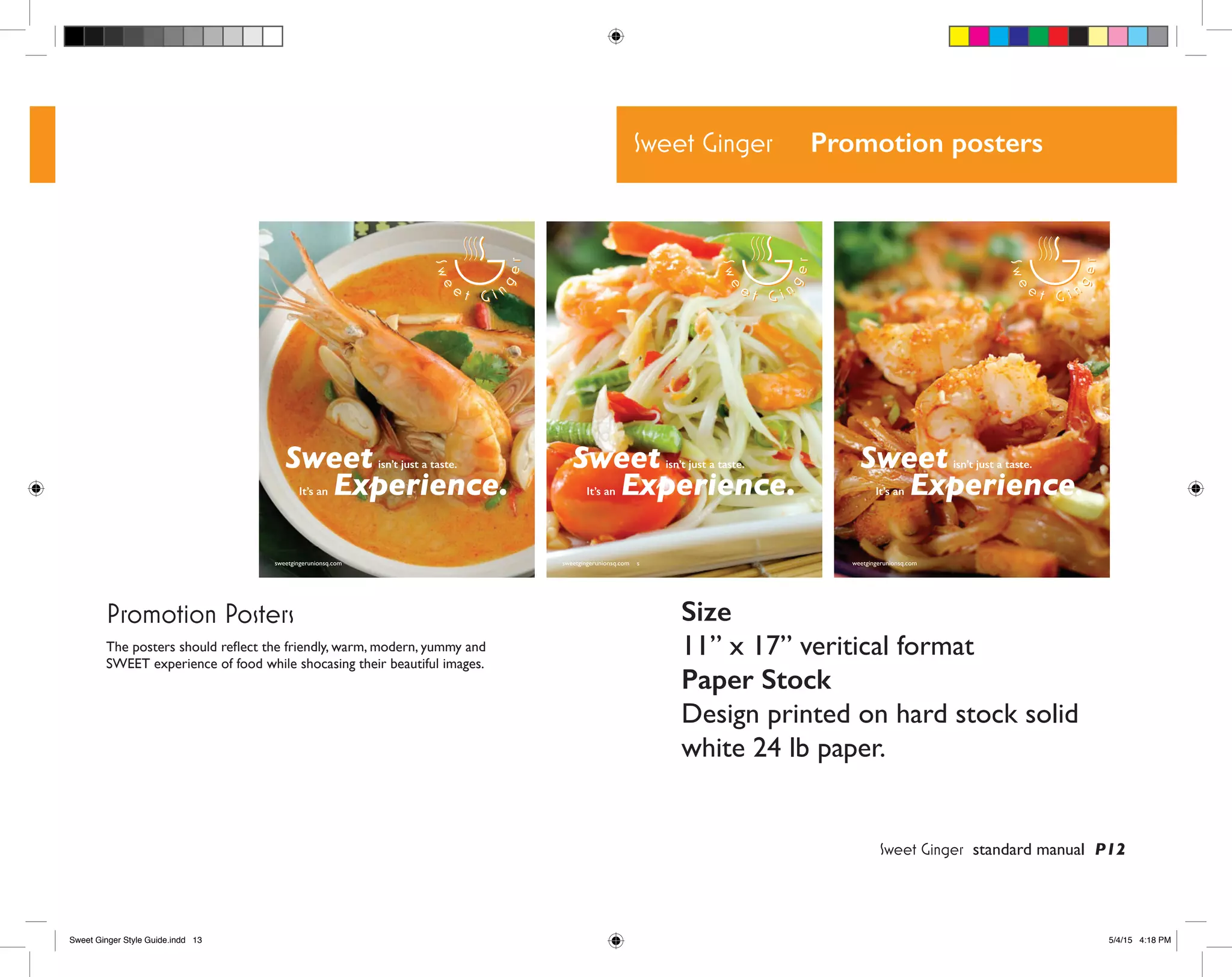 Sweet ginger brand style guide | PDF