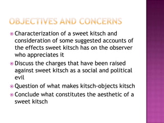 Sweet Kitsch | PPT