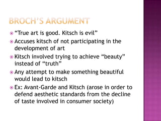 Sweet Kitsch | PPT