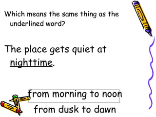 Sweet music in harlem vocabulary words | PPT