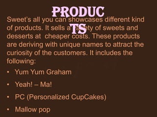 Sweets all you can | PPTX | Web Development | Internet