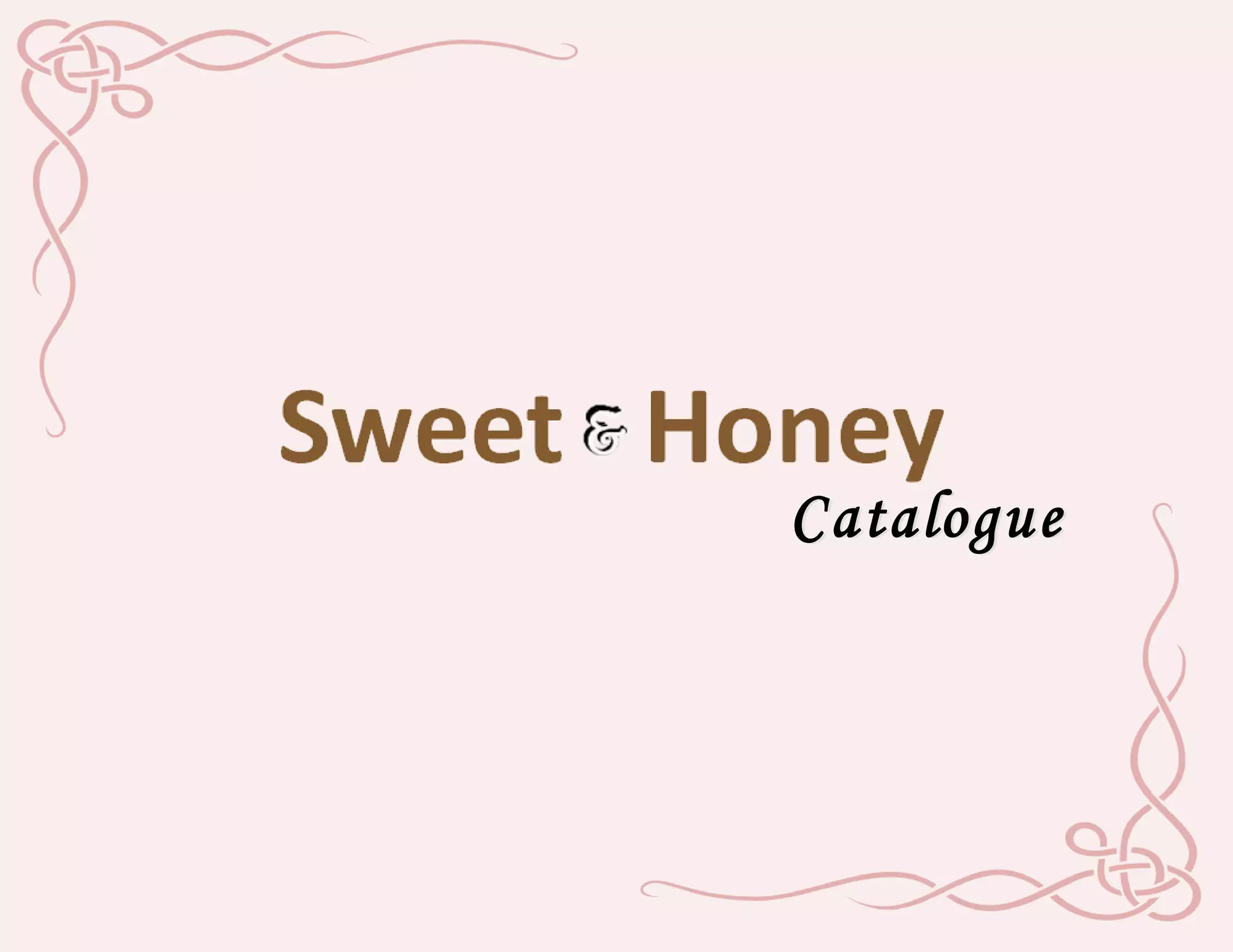 Sweetx honey catalogue v1.4 | PPT