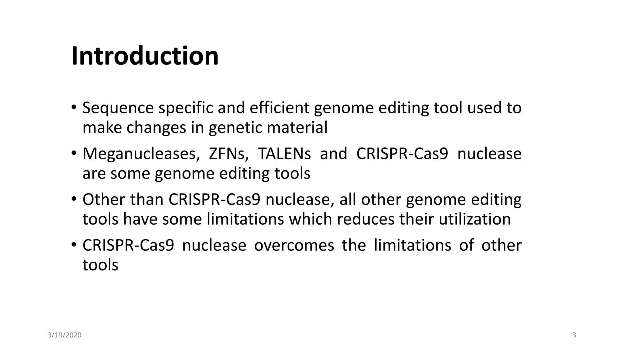 RNA-guided genome editing tool CRISPR-Cas9:Its Applications and Achievements In Model and Crop ...