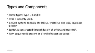 RNA-guided genome editing tool CRISPR-Cas9:Its Applications and ...