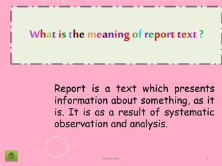 Report Text - Nedacis | PPTX