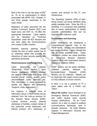 How to take down the 911 call center -- NFPA 1221 , Chapter 13 | PDF ...