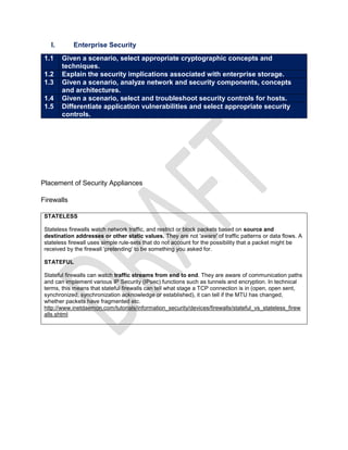 EXAM NOTES for DOD Standard 8570 CompTia Advanced Security Practitioner ...