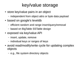 Ceph Day NYC: Developing With Librados | PPT