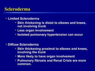 Overview of Scleroderma | PPT