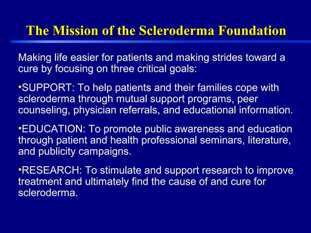 Overview of Scleroderma | PPT | Lung and Respiratory Health | Diseases ...